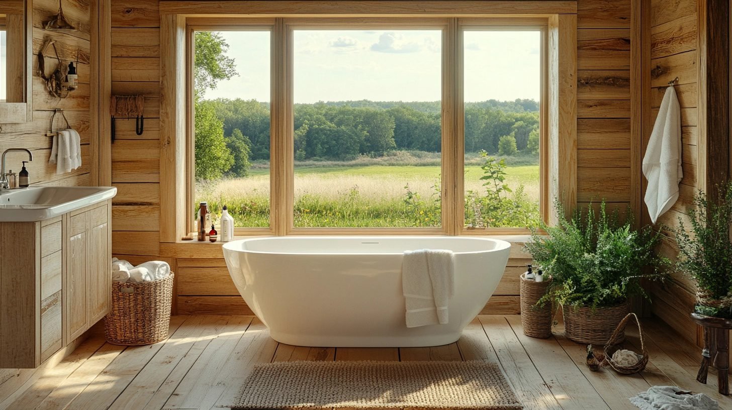 29 Little Cabin Bathroom Ideas That Make Small Spaces Shine - Courtneys ...