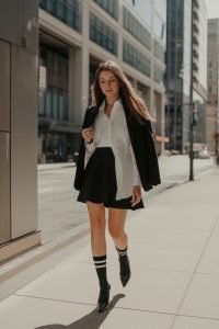 Chic Mini Skirt Layered Outfit Ideas For Every Season
