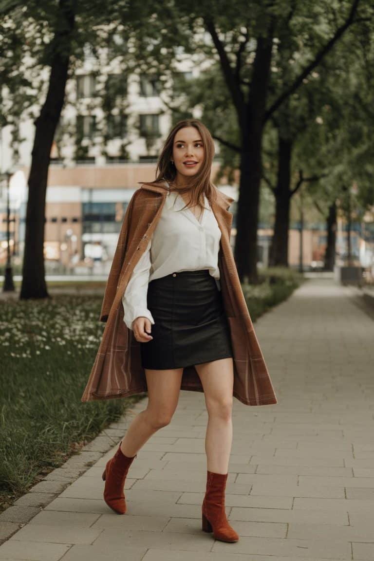 Chic Mini Skirt Layered Outfit Ideas For Every Season