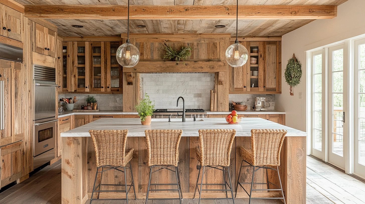 19 Rustic Kitchen Cabinets To Add Natural Beauty To Your Home ...