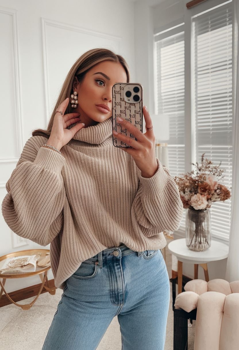 Cozy Sweater Outfit Ideas For Stylish Warmth