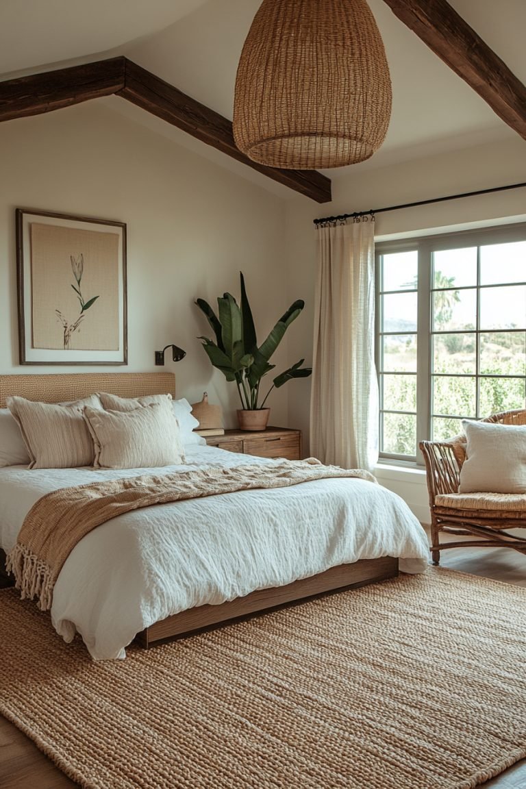 29 Minimalist Boho Bedroom Ideas For Blending Simplicity With Bohemian ...