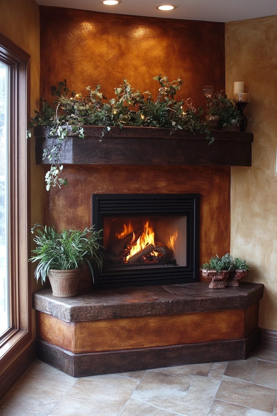 29 Corner Fireplace Makeover Ideas That Bring Warmth And Charm ...
