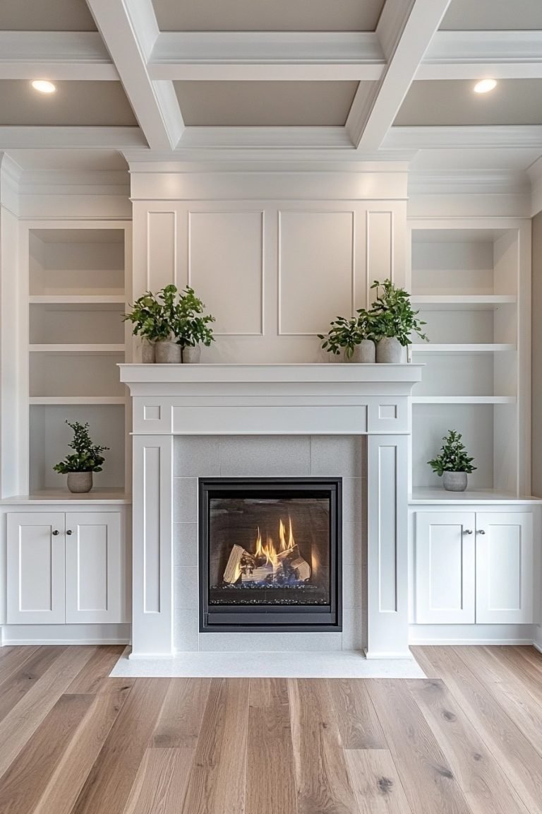 29 Farmhouse Fireplace Ideas To Warm Up Your Home With Style ...