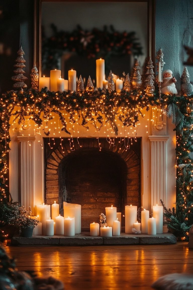 29 Fireplace Christmas Decorations To Make Your Holiday Shine ...
