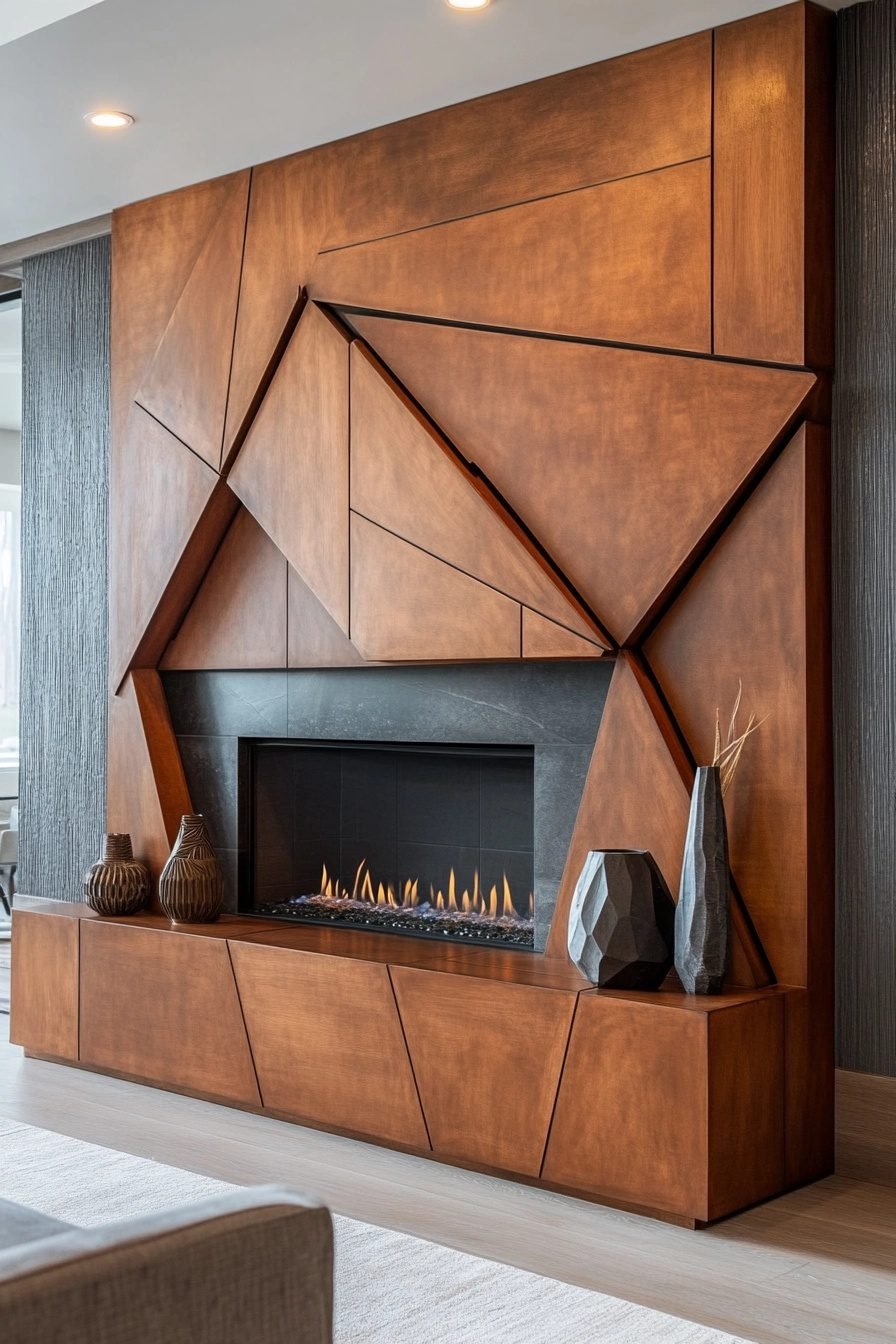 29 Contemporary Mantle Ideas To Make Your Fireplace Shine - Courtneys World
