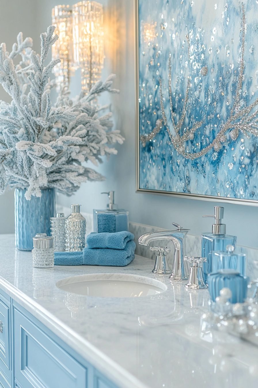 29 Christmas Bathroom Decor Ideas To Add Holiday Cheer To Your Home - Courtneys World