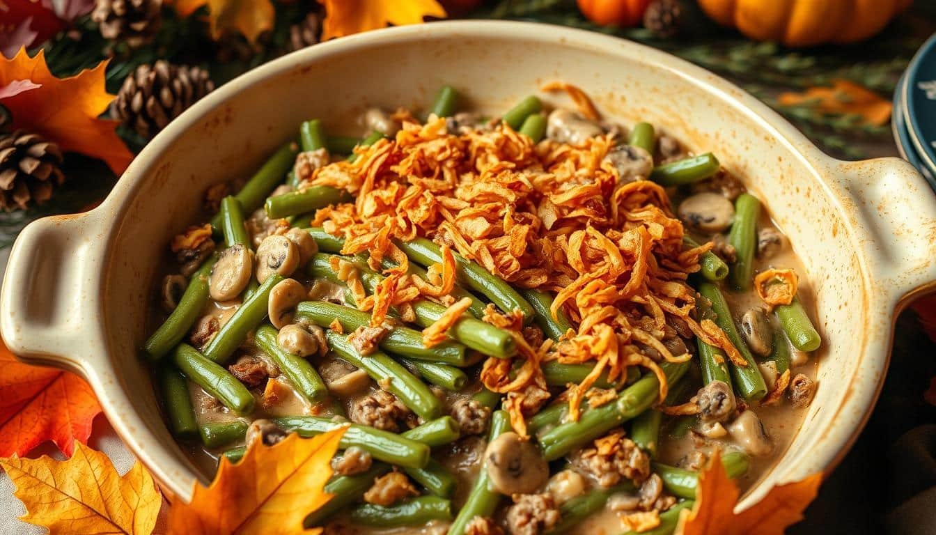 Classic Green Bean Casserole Recipe For Thanksgiving