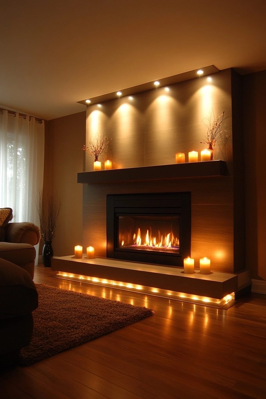 29 Contemporary Mantle Ideas To Make Your Fireplace Shine - Courtneys World