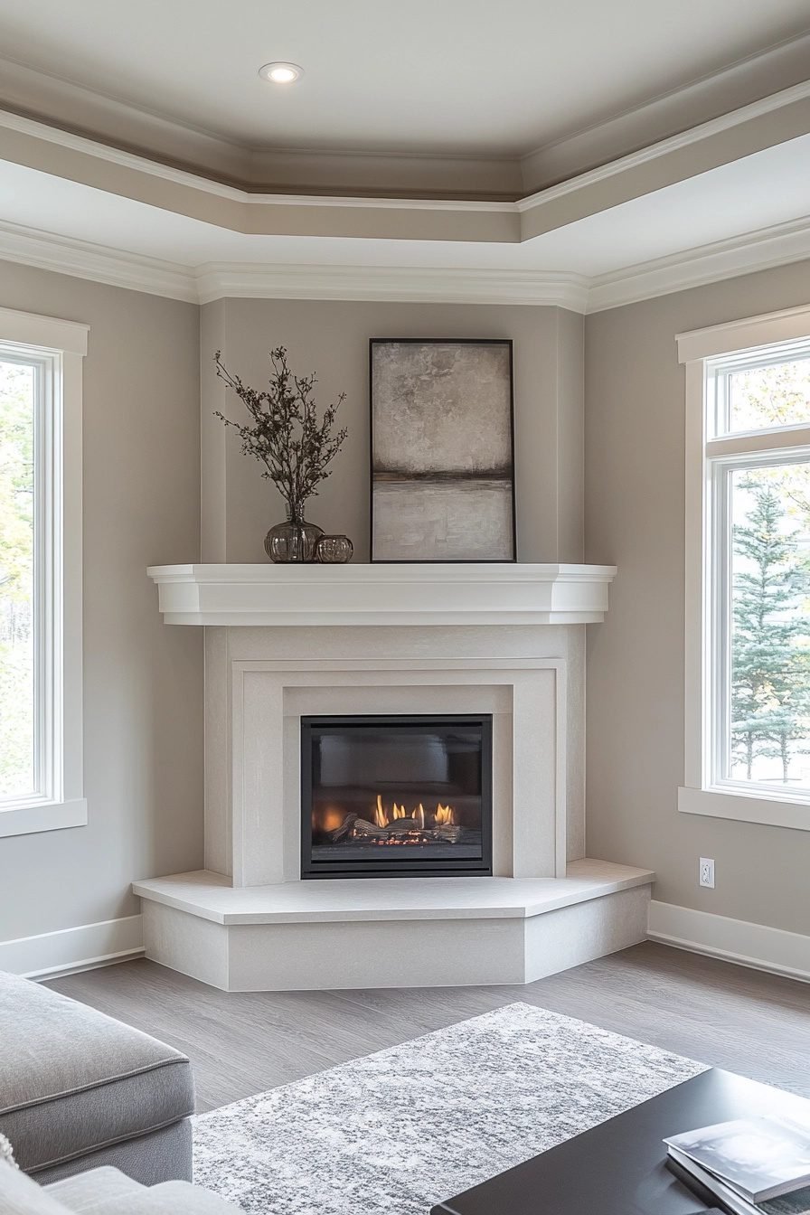 29 Corner Fireplace Makeover Ideas That Bring Warmth And Charm ...