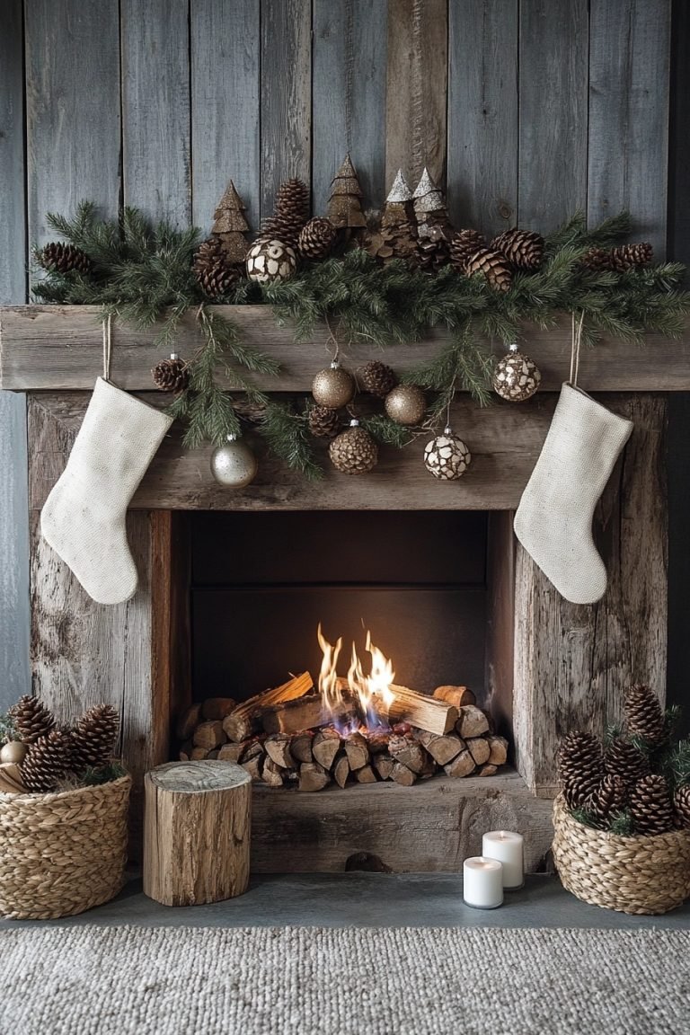 29 Fireplace Christmas Decorations To Make Your Holiday Shine ...