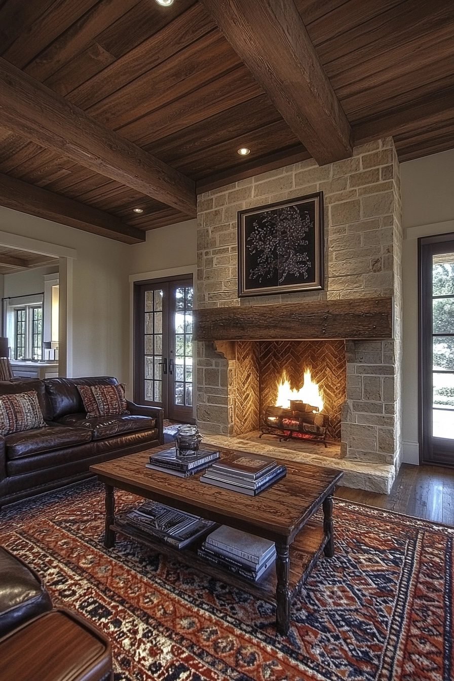 29 Farmhouse Fireplace Ideas To Warm Up Your Home With Style ...