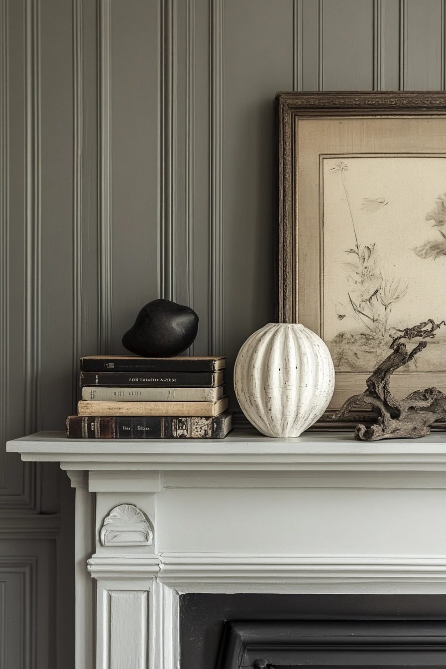 29 Contemporary Mantle Ideas To Make Your Fireplace Shine - Courtneys World