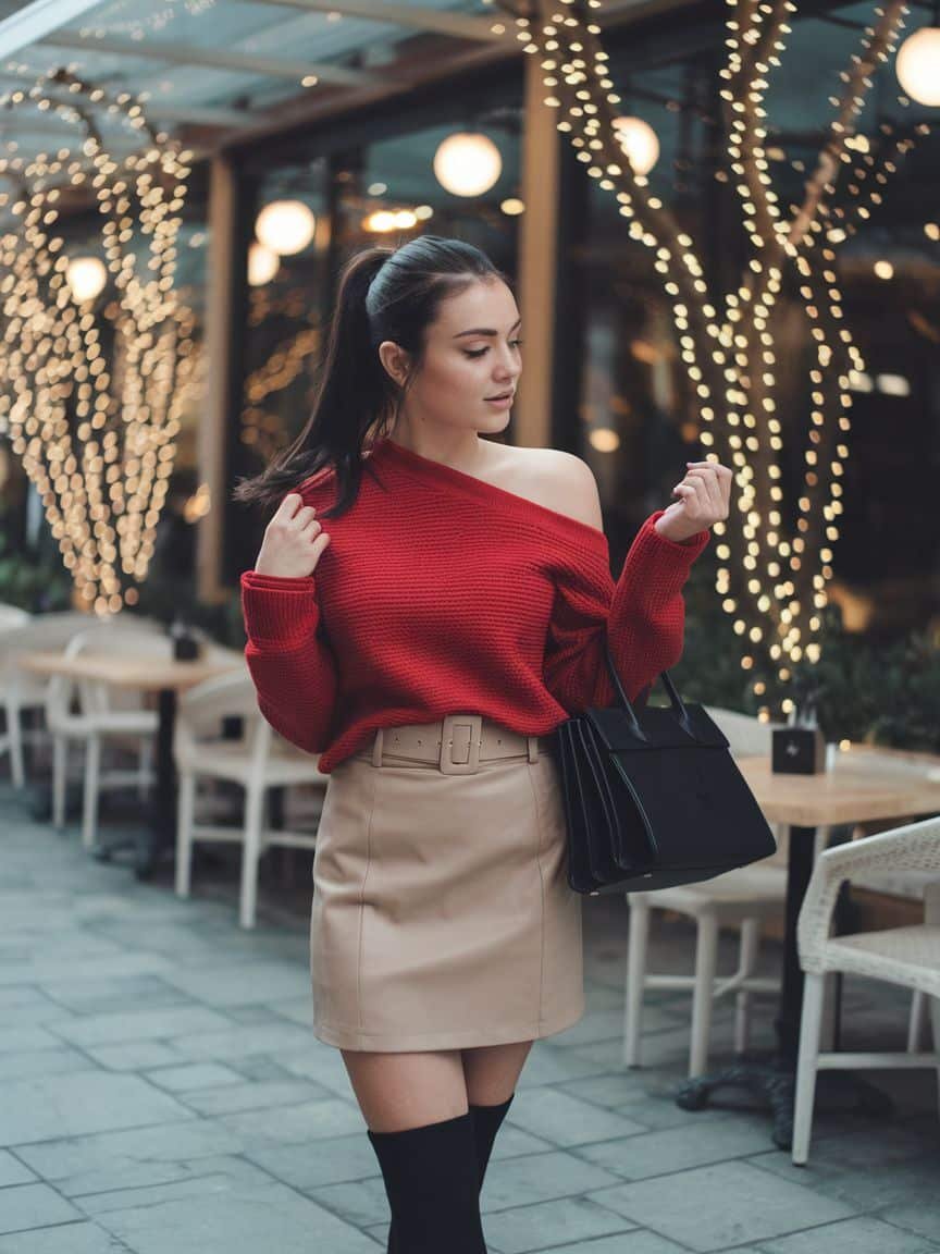 Festive Chic Christmas Outfit Ideas For The Holiday Season