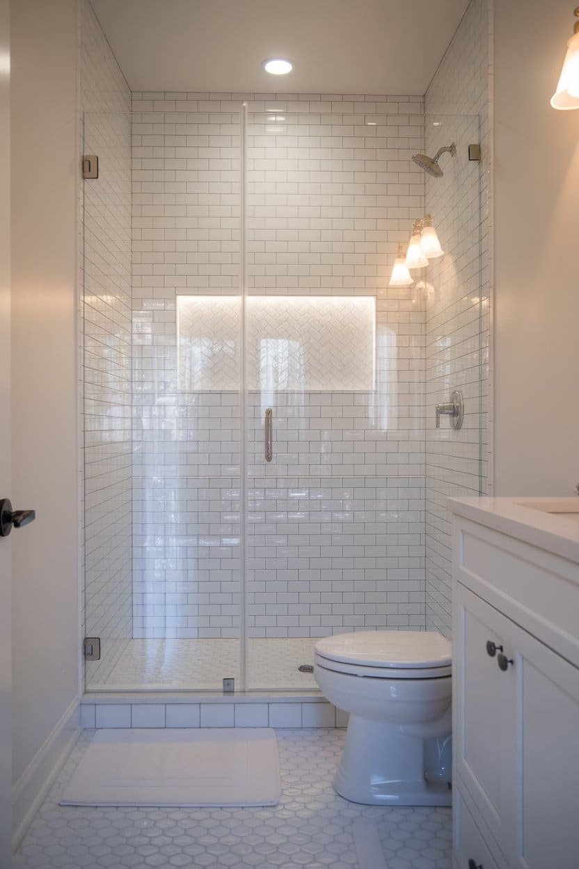 29 Small Bathroom Walk In Shower Ideas For A Sleek And Stylish Upgrade ...
