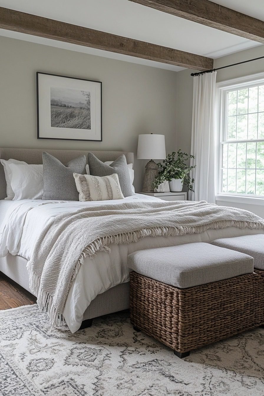 29 Monochrome Boho Bedroom Ideas For A Chic And Timeless Space ...