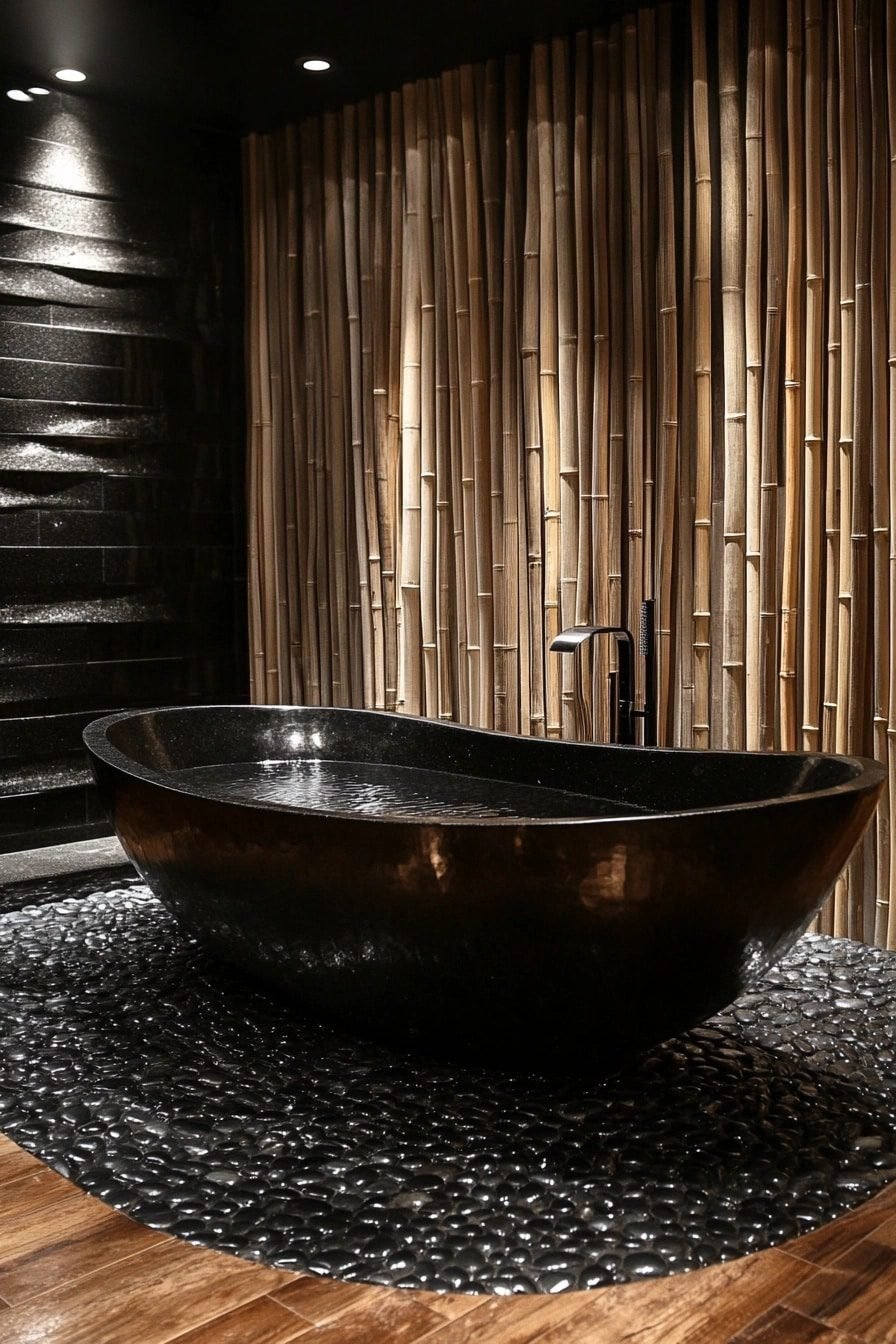 29 Black Bathroom Ideas For A Unique And Bold Statement - Courtneys World
