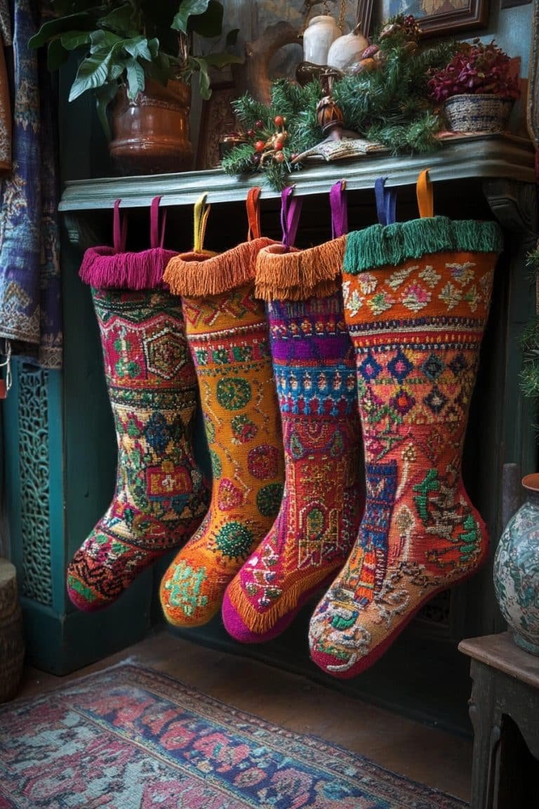 29 Stocking Decorating Ideas To Bring Whimsy To Your Holiday ...