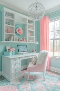29 Preppy Room Ideas For A Bright And Beautiful Makeover - Courtneys World