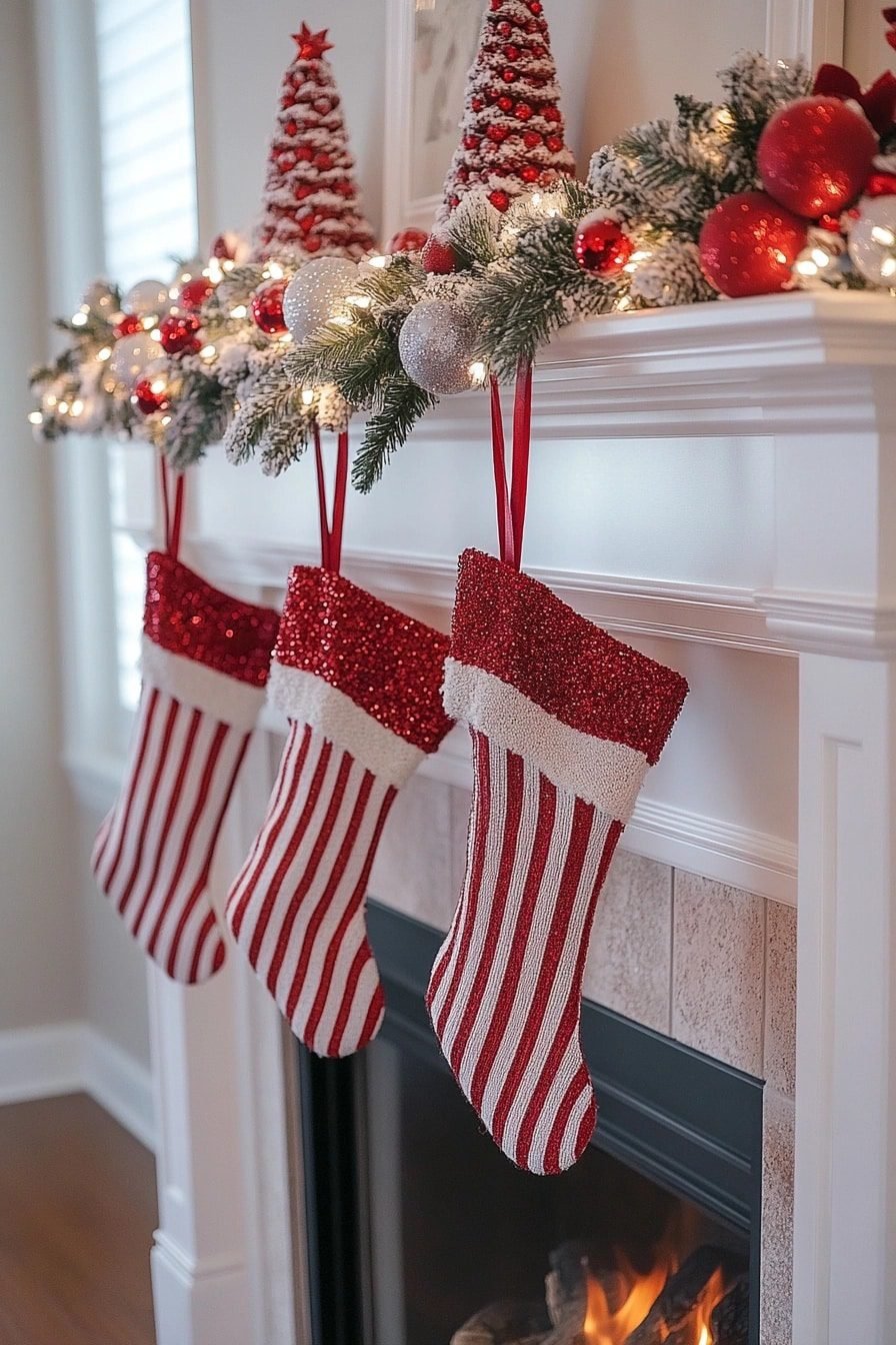 29 Christmas Fireplace Decor Ideas To Bring Holiday Magic To Your ...