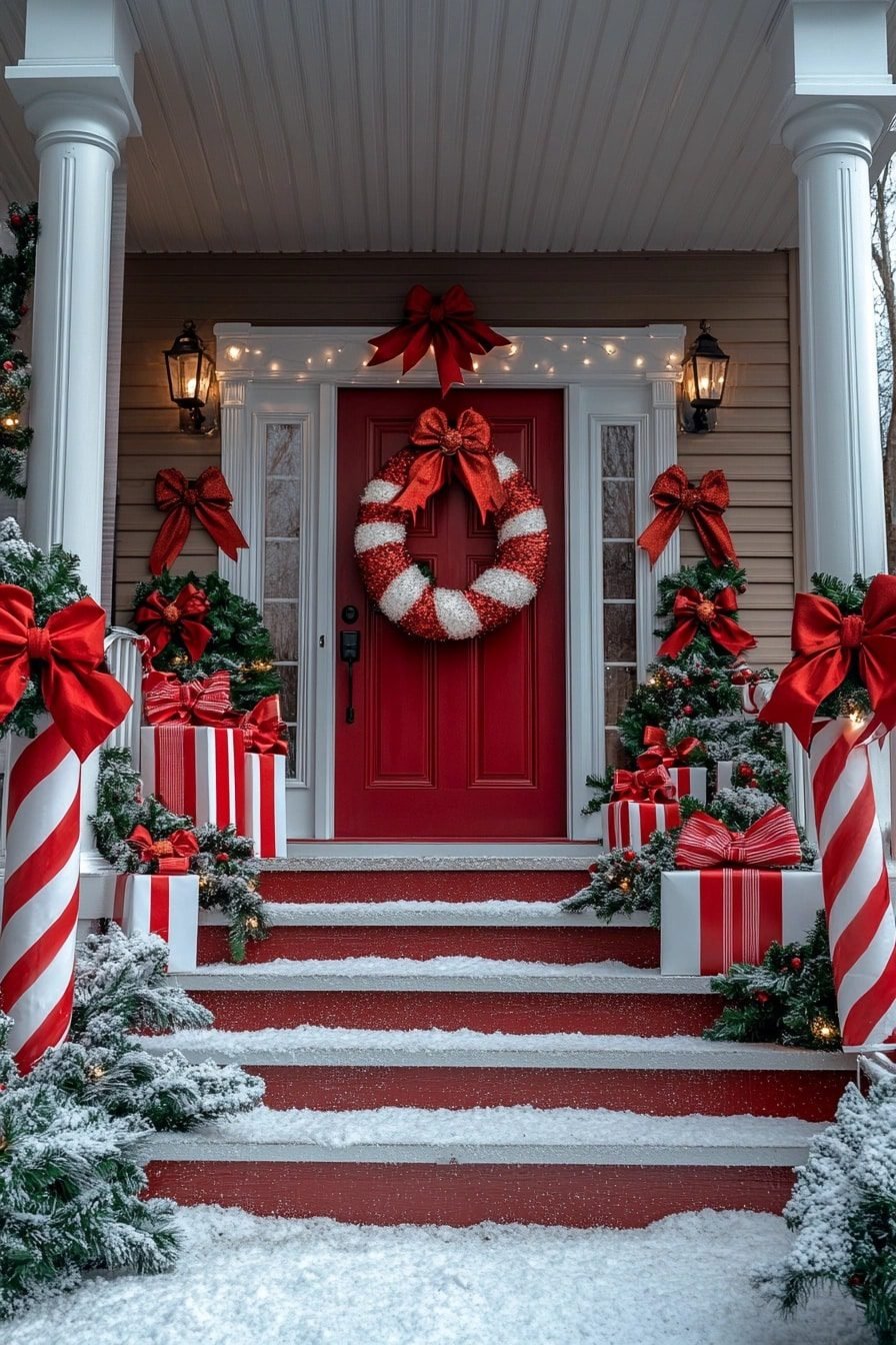 29 Christmas Porch Decor Ideas For A Beautiful And Welcoming Holiday ...