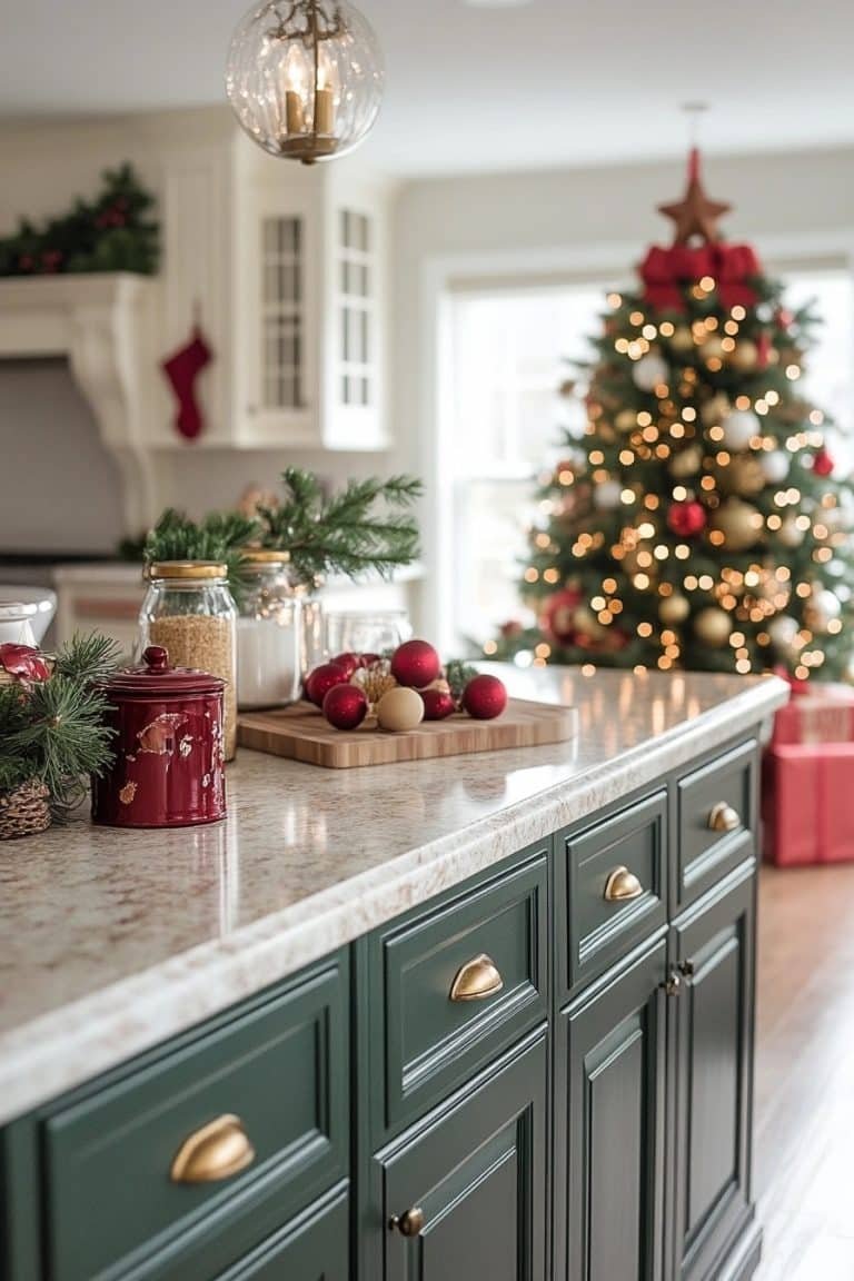 29 Christmas Kitchen Decor Ideas To Make Your Cooking Space Festive ...