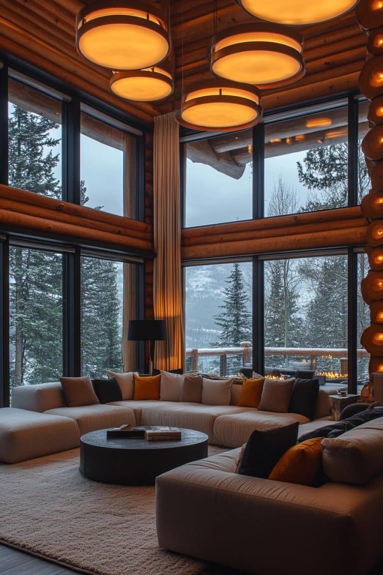 29 Log Home Interiors That Perfectly Balance Comfort And Style ...