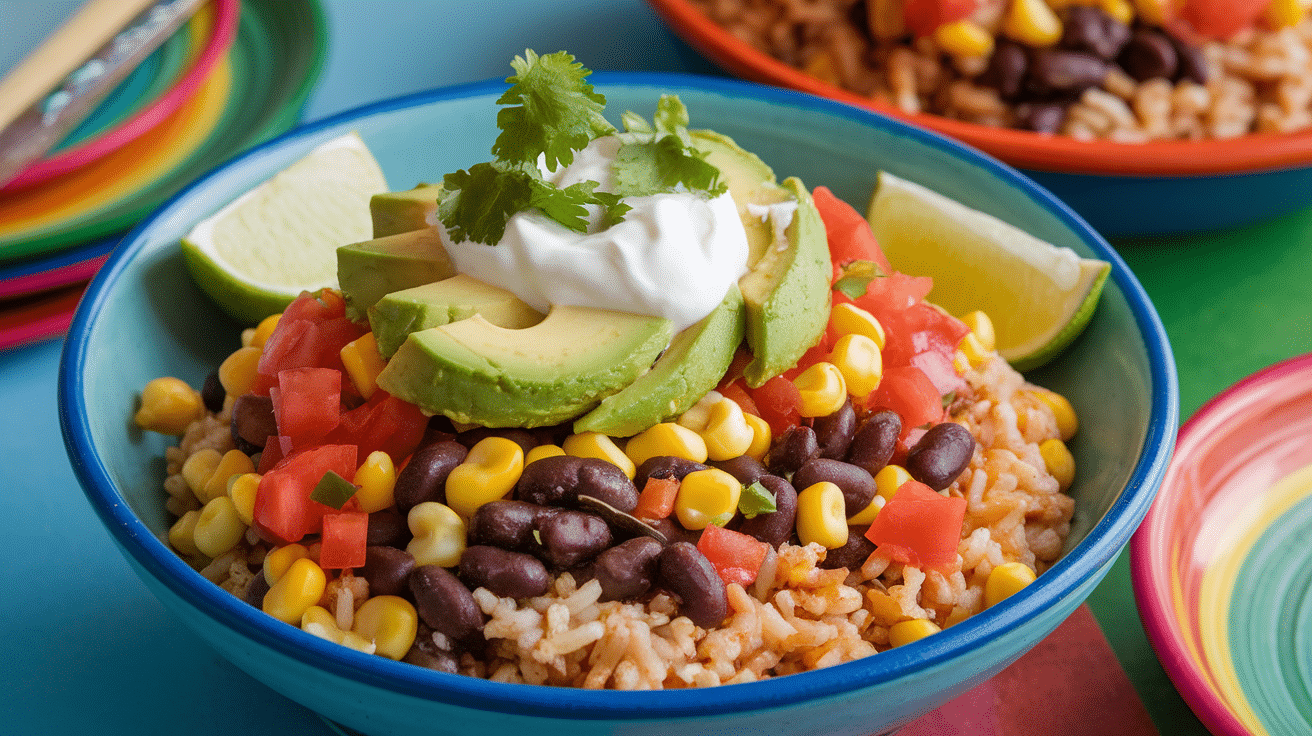 15-Minute Tex-Mex Burrito Bowls - Courtneys World