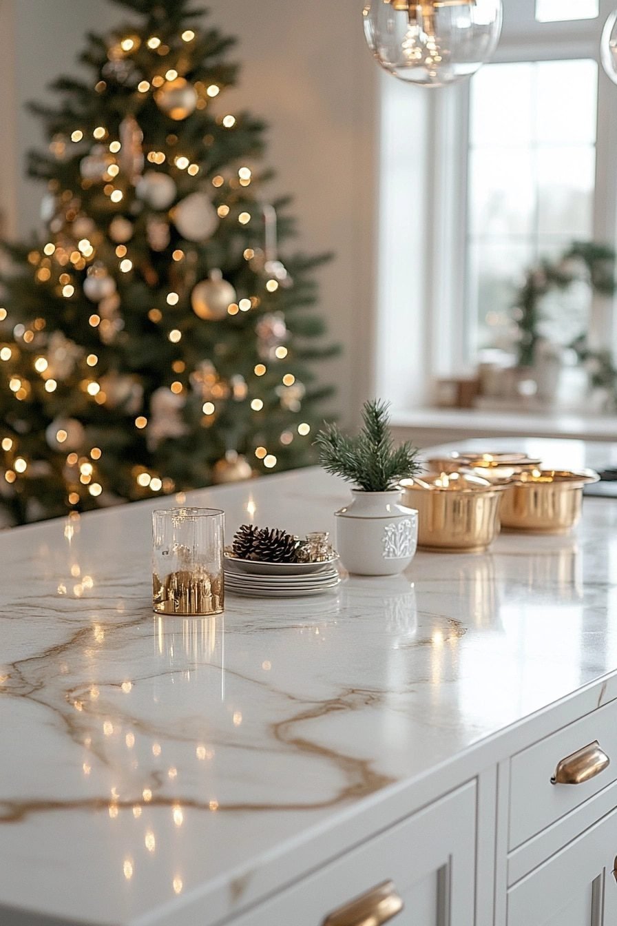 29 Christmas Kitchen Decor Ideas To Make Your Cooking Space Festive ...