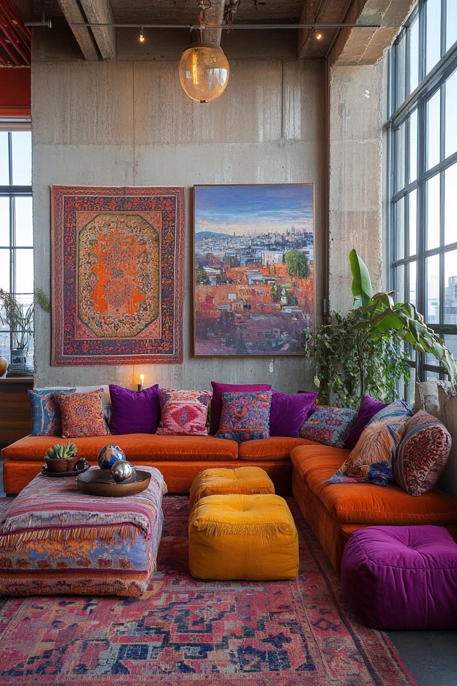 29 Urban Boho Loft Ideas To Blend City Living With Bohemian Charm ...