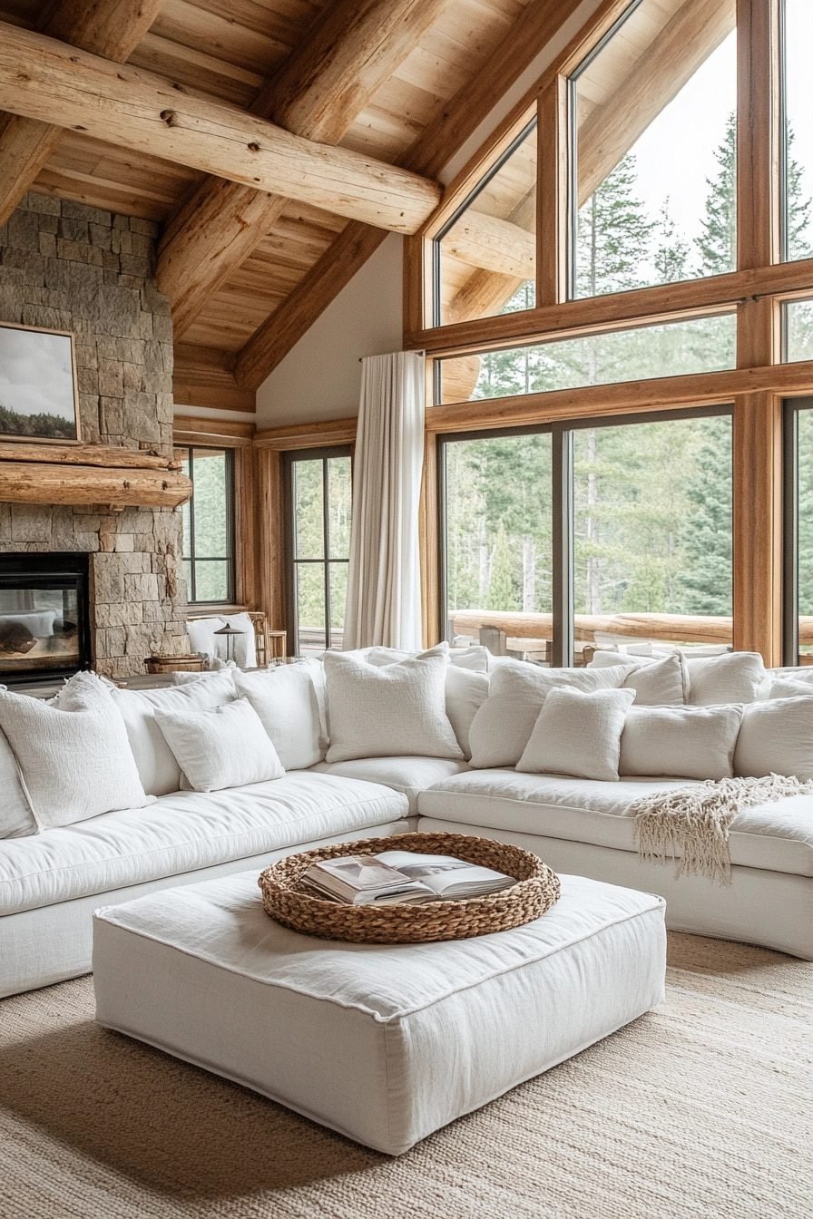 29 Log Home Interiors That Perfectly Balance Comfort And Style ...