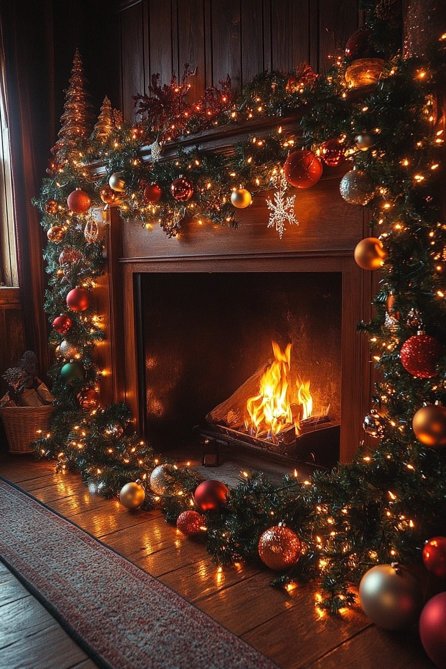 29 Christmas Fireplace Decor Ideas To Bring Holiday Magic To Your ...