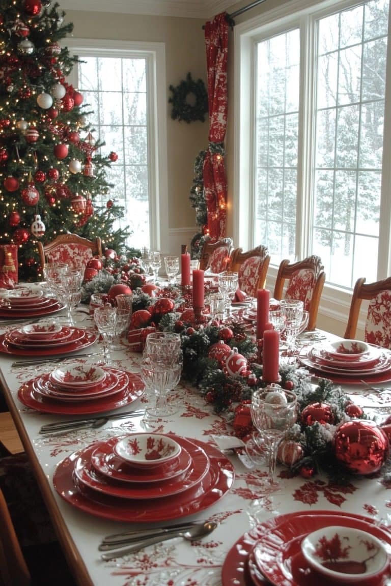 29 Red And White Christmas Decor Ideas To Create A Warm And Inviting ...