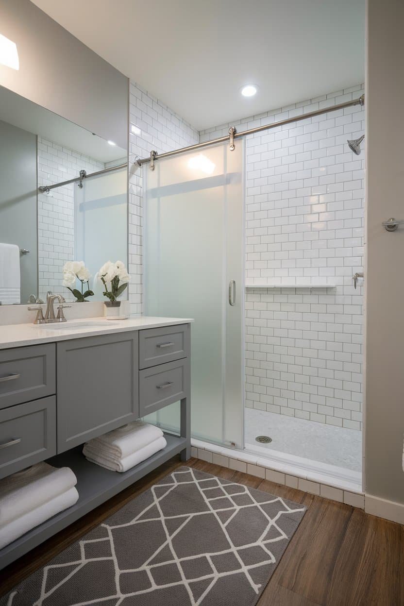 29 Small Bathroom Walk In Shower Ideas For A Sleek And Stylish Upgrade ...