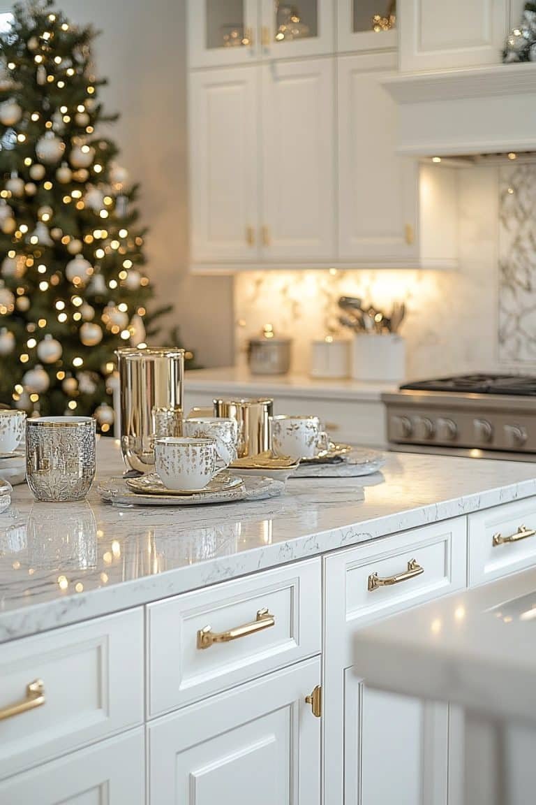 29 Christmas Kitchen Decor Ideas To Make Your Cooking Space Festive ...