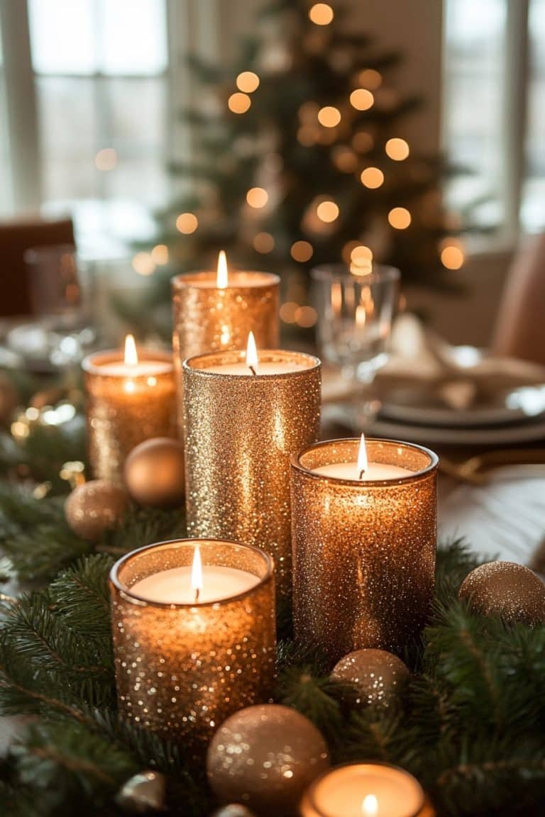 29 Christmas Candle Decor Ideas To Light Up Your Holiday Season ...