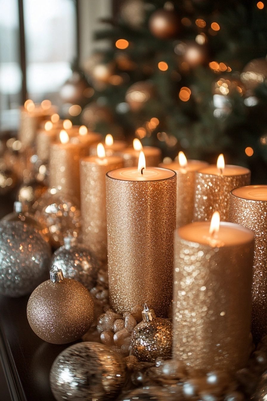 29 Christmas Candle Decor Ideas To Light Up Your Holiday Season ...