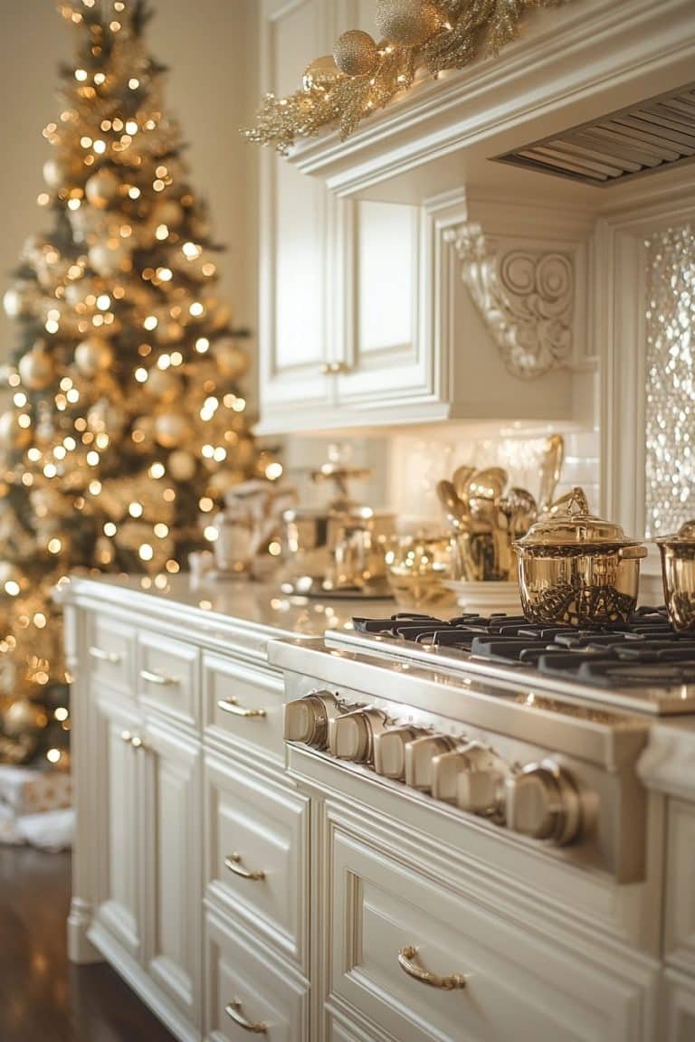 29 Christmas Kitchen Decor Ideas To Make Your Cooking Space Festive ...