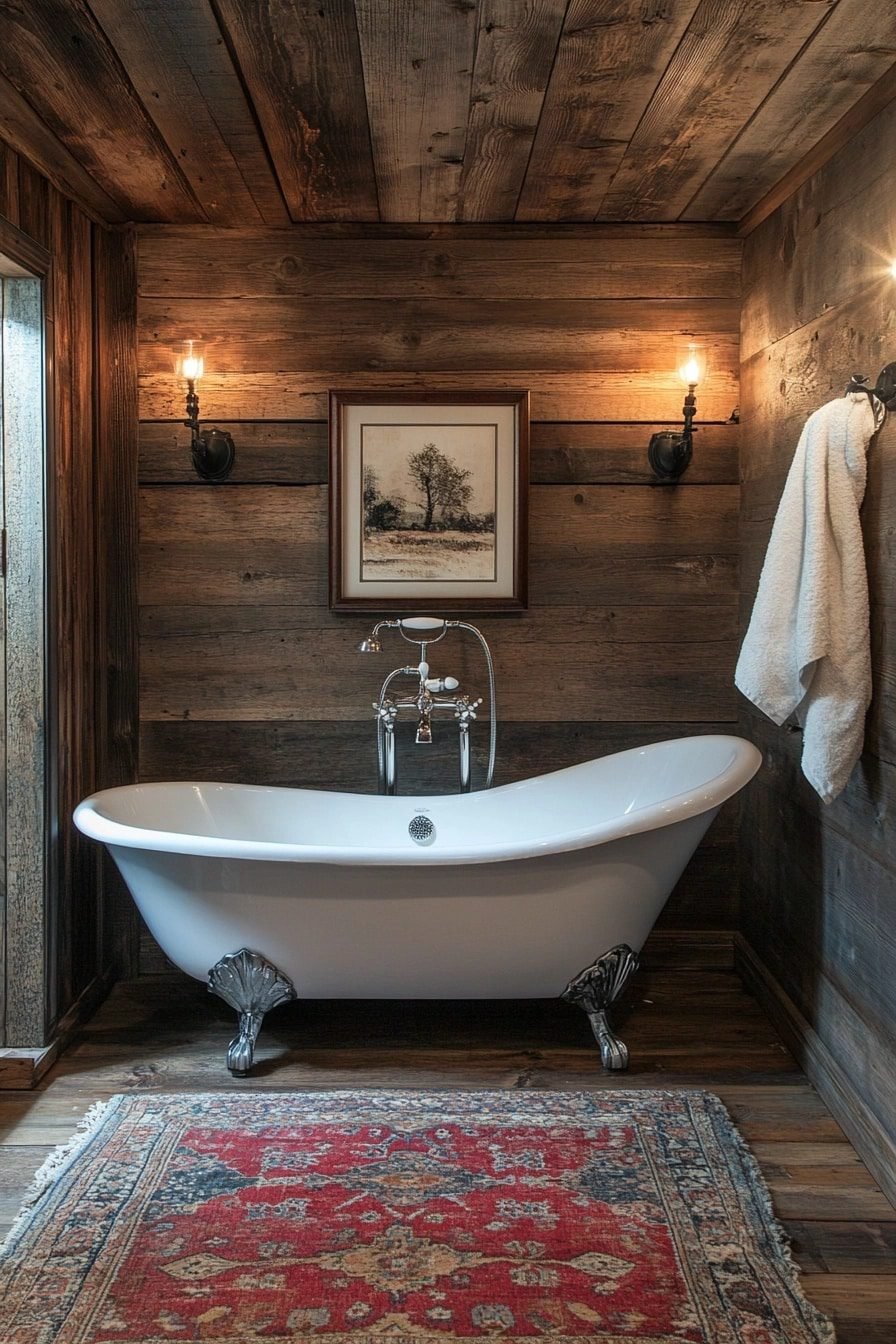 29 Rustic Wet Room Ideas For A Unique And Inviting Bathroom Design ...