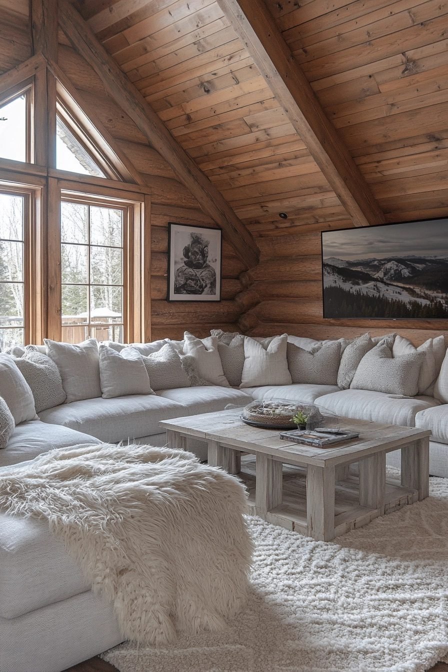 29 Log Home Decor Ideas For A Beautifully Balanced Design - Courtneys World