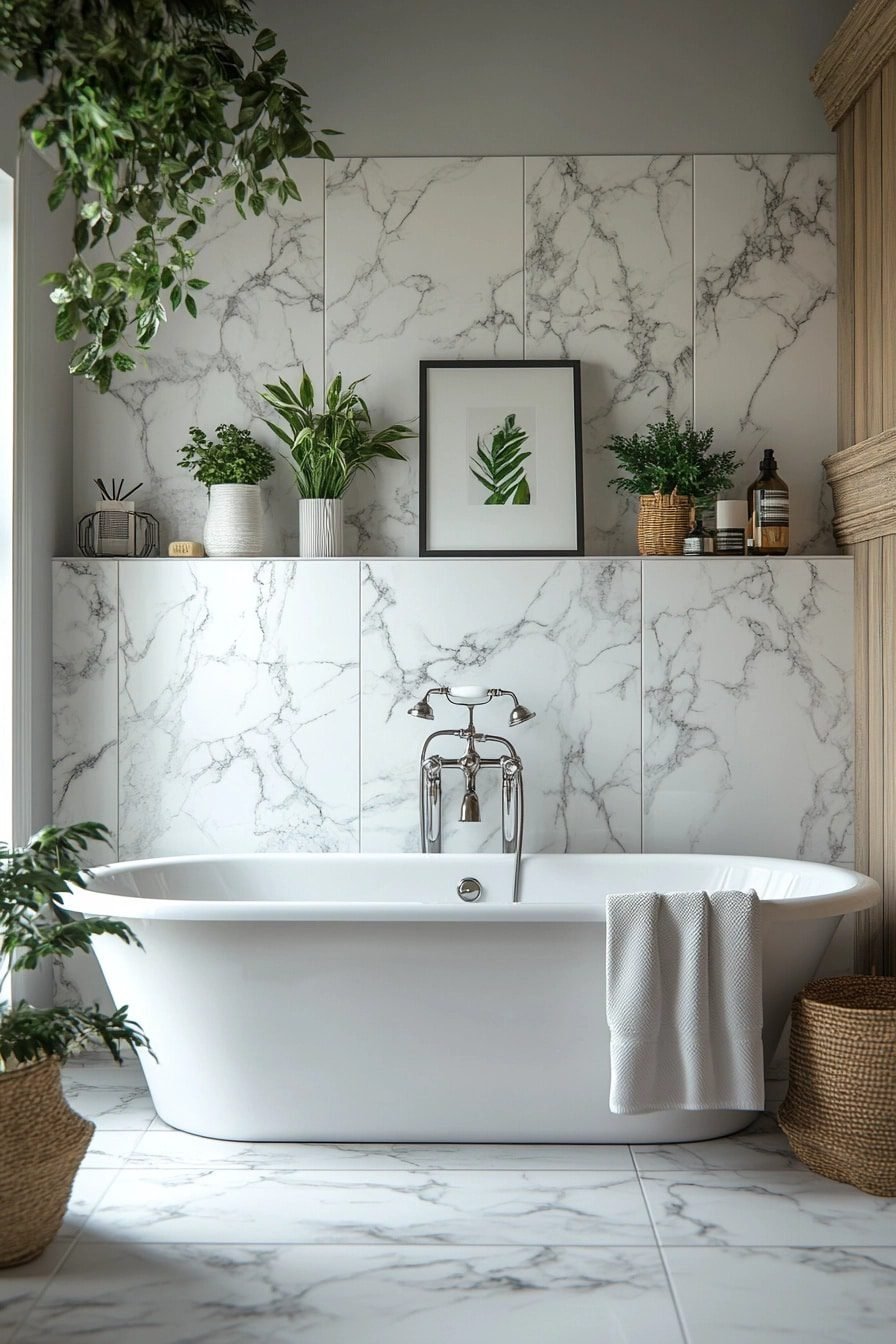 29 Small Bathroom Tile Ideas For A Stunning Bathroom Upgrade ...