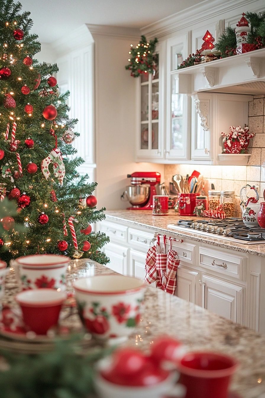 29 Christmas Kitchen Decor Ideas To Make Your Cooking Space Festive ...
