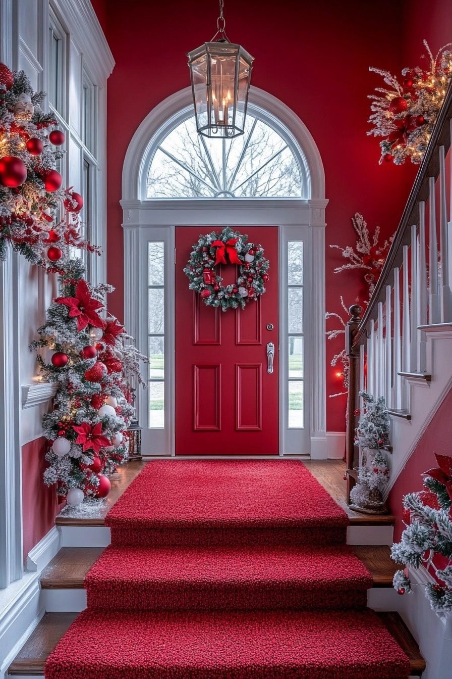 29 Red And White Christmas Decor Ideas To Create A Warm And Inviting ...
