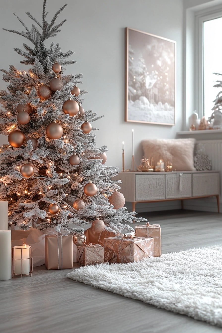 29 Rose Gold Christmas Decor Ideas For A Sophisticated And Joyful ...