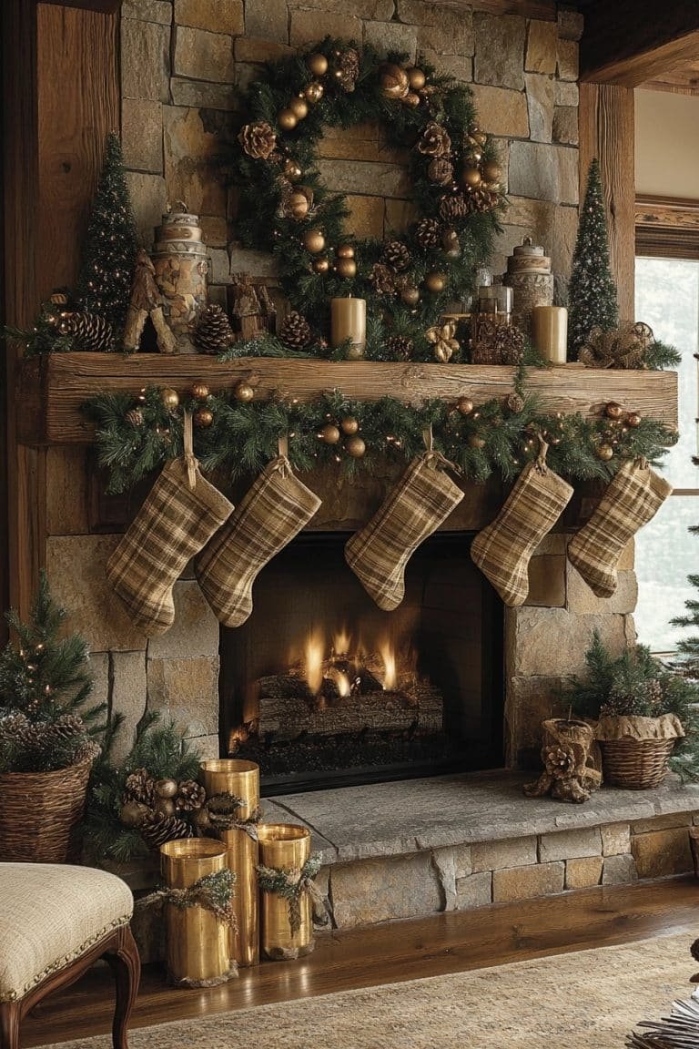 29 Christmas Mantel Decor Ideas To Spread Christmas Cheer In Your Home ...