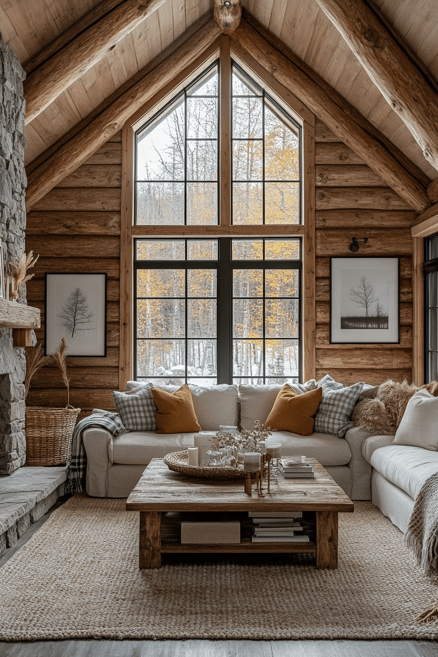 29 Log Home Interiors That Perfectly Balance Comfort And Style - Courtneys World