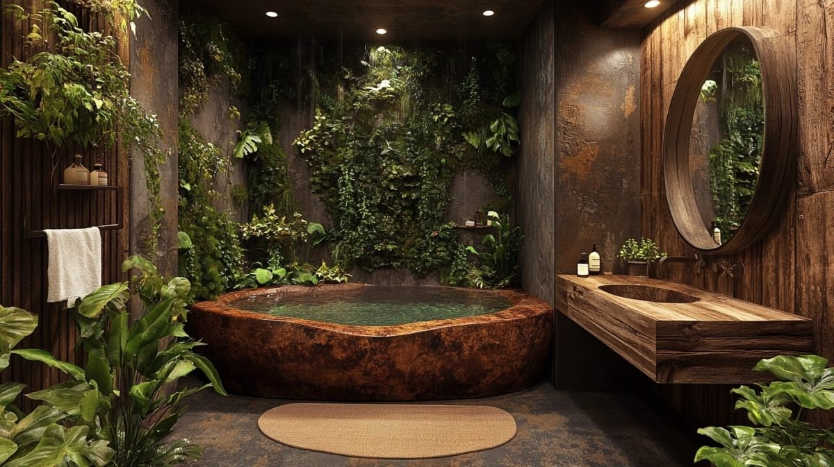 29 Rustic Wet Room Ideas For A Unique And Inviting Bathroom Design ...