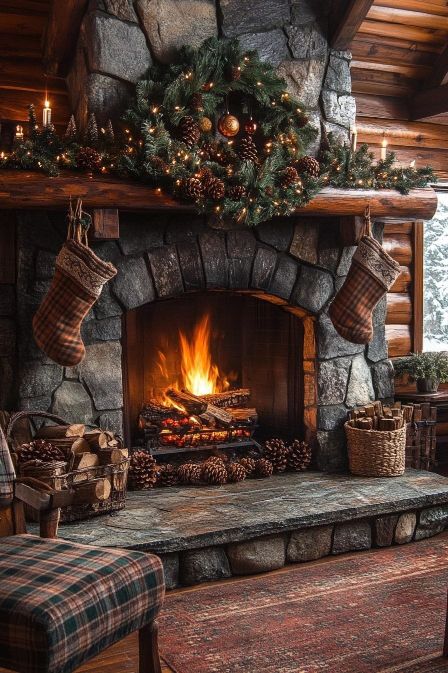 29 Christmas Fireplace Decor Ideas To Bring Holiday Magic To Your ...