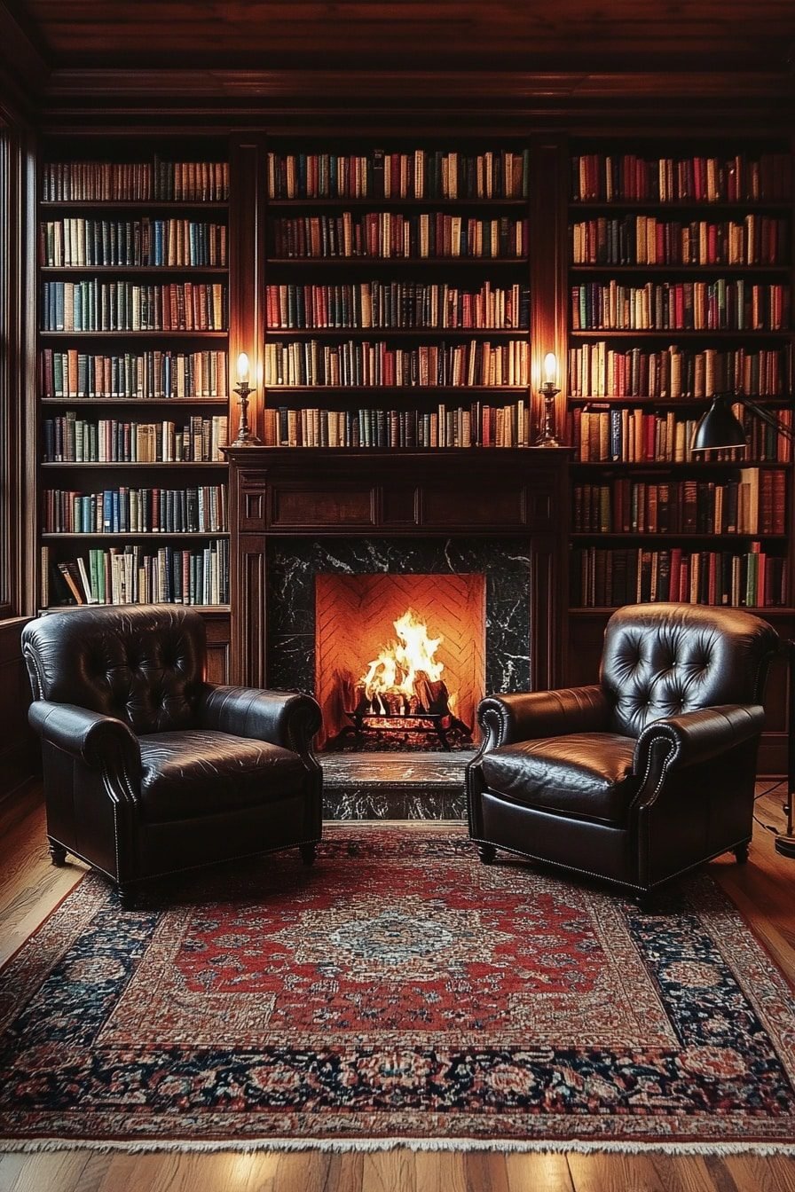 29 Cozy Home Library Ideas To Turn Any Room Into A Book Lover’s Retreat ...