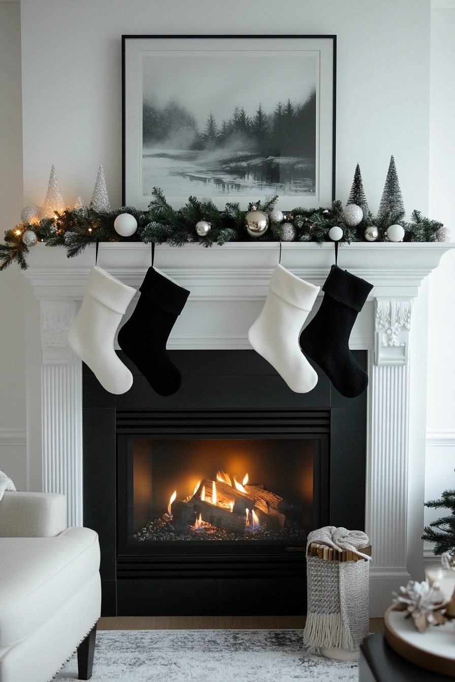 29 Christmas Fireplace Decor Ideas To Bring Holiday Magic To Your ...